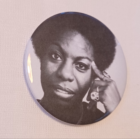 Accessories | Nina Simone Statement Pin New Custom | Poshmark